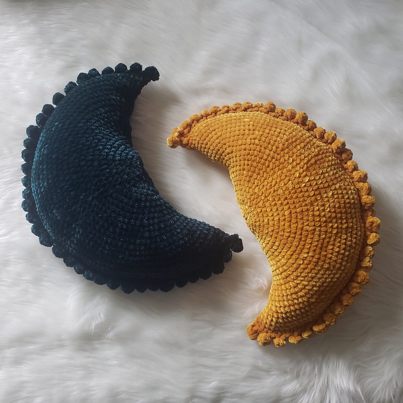 Moon Pillow - Etsy