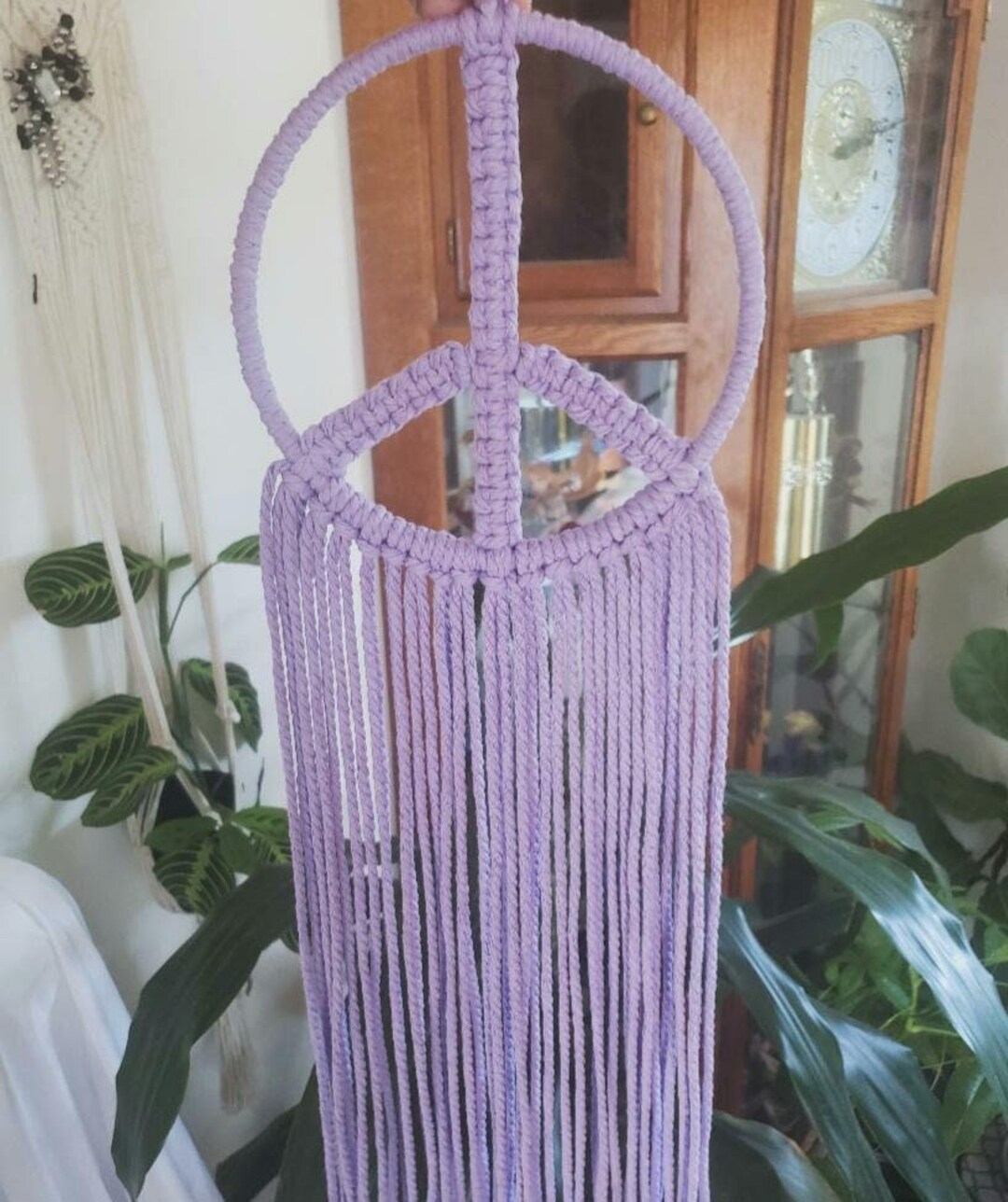 Macrame Peace Sign • Boho Decor • Home Decor • Hippie Wall Hanging - Etsy