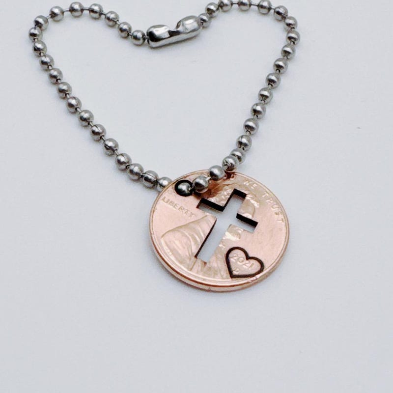 Penny Charm - Etsy