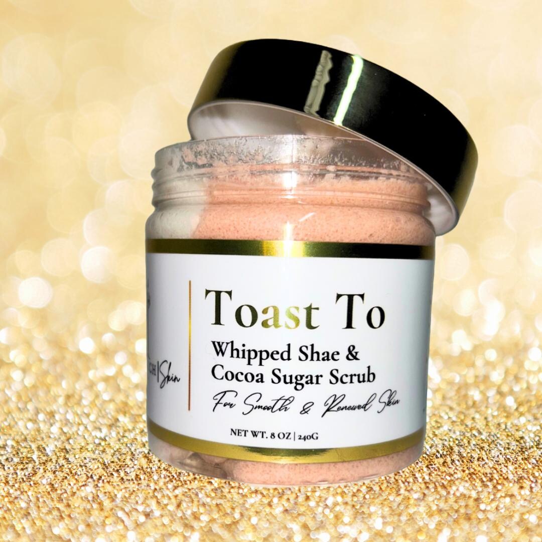 Whipped Shae & Cocoa Sugar Scrub: Vanilla Cashmere Amber Scent - Etsy
