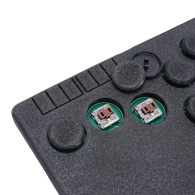 Hitbox/snackbox-style All-buton Arcade Stickless Controller - Etsy