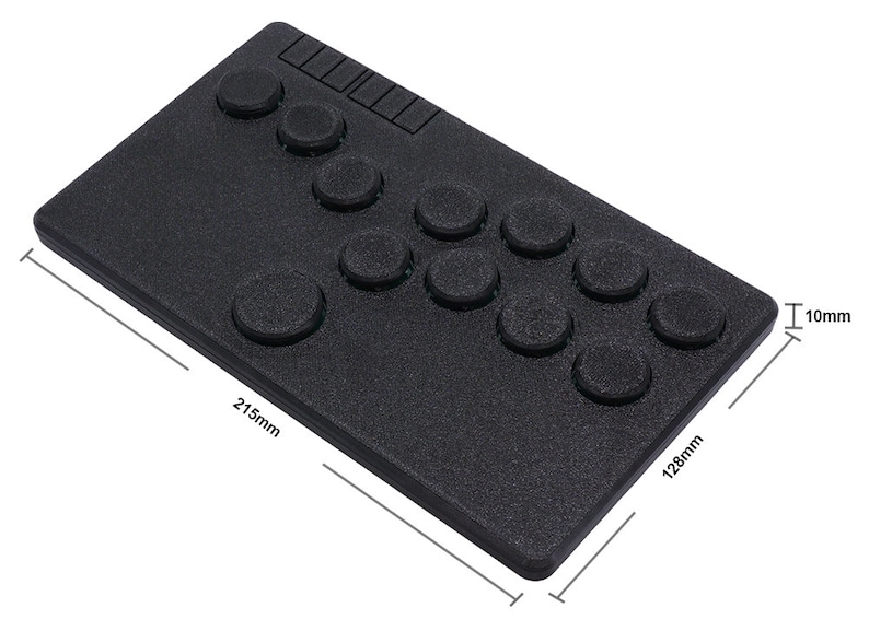 Hitbox/snackbox-style All-buton Arcade Stickless Controller - Etsy