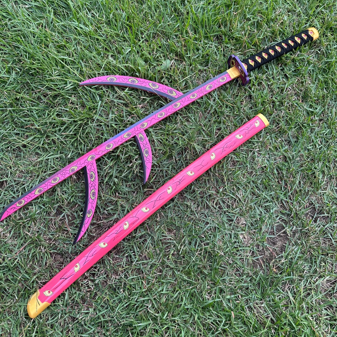 Demon Slayer Kokushibo 41 Sword Cosplay With Detachable Extensions ...