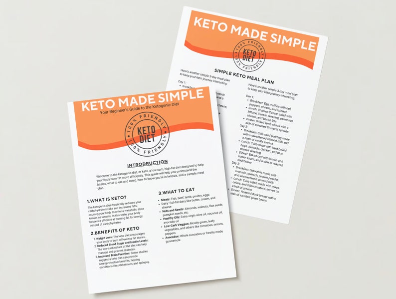 Keto Made Simple - Etsy