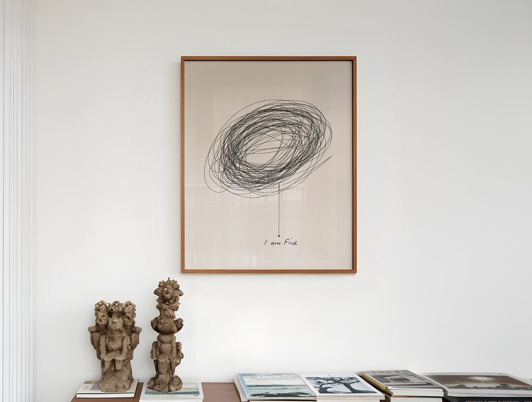 The Mask of Normalcy Minimalist Motivational Quote Print - Etsy