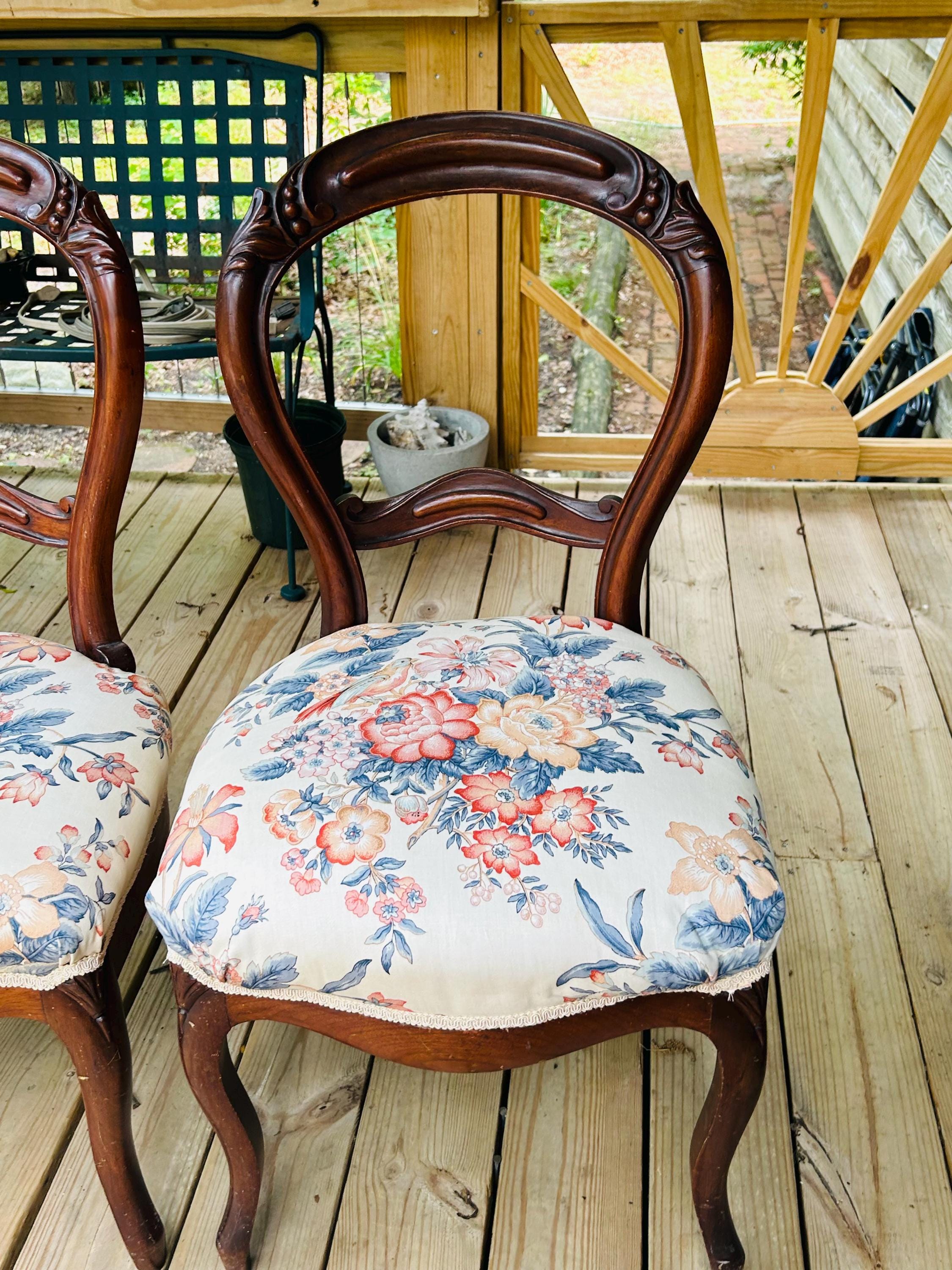 Antique Vintage French Ballon Chairs - Etsy