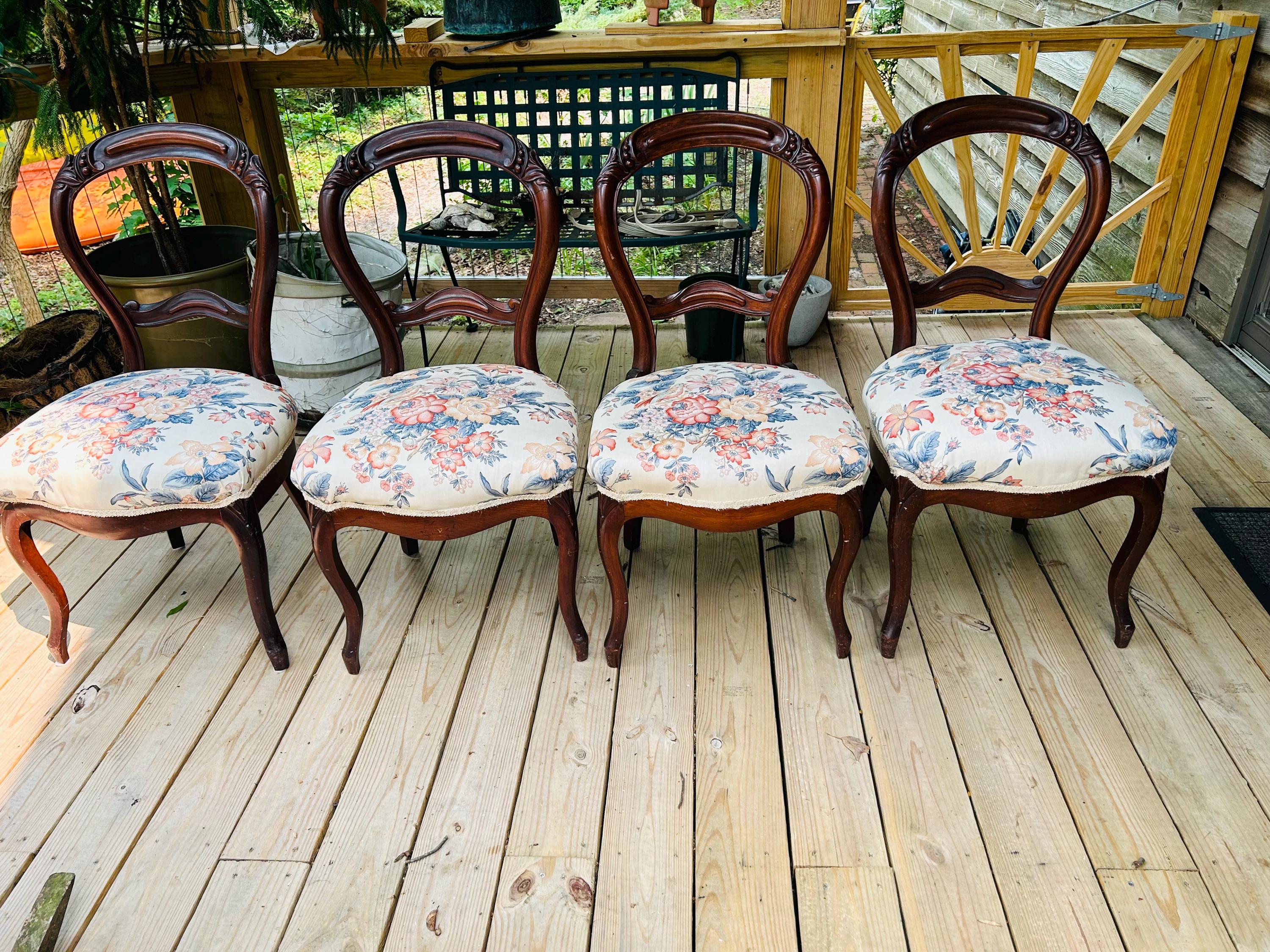 Antique Vintage French Ballon Chairs - Etsy