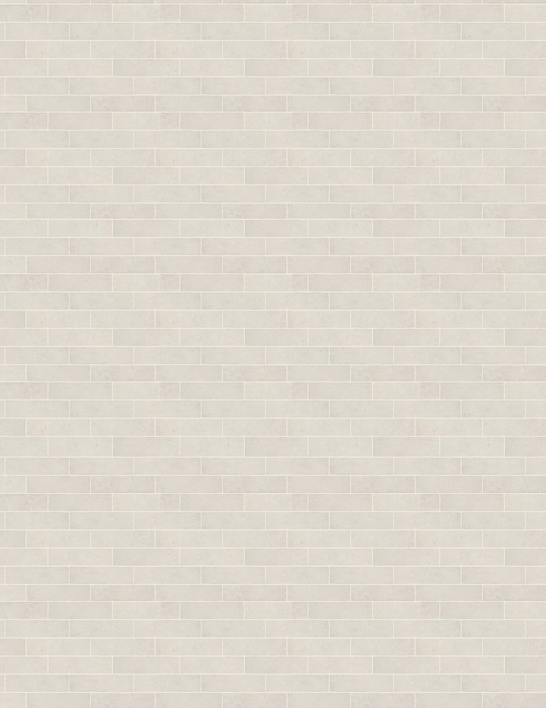 1:12 Beige Subway Tile - Etsy