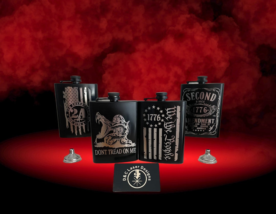 Freedom Flask - Etsy