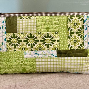 Quilted Patchwork Pouch - Etsy