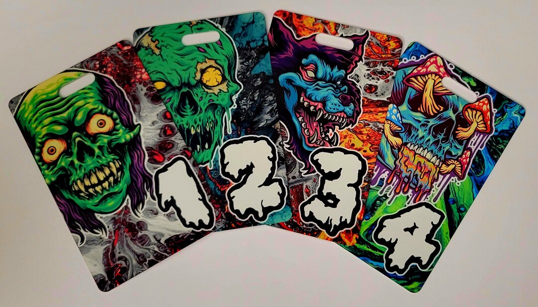 Disc Golf Bag Tags (set of 4) - Etsy