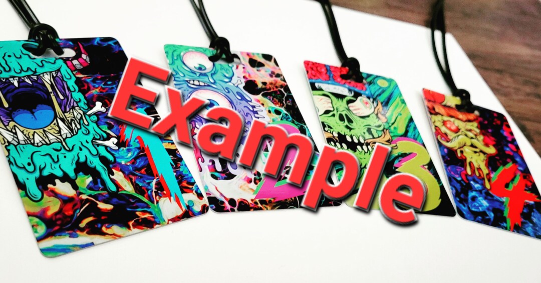 Custom Metal Disc Golf Bag Tag - Etsy