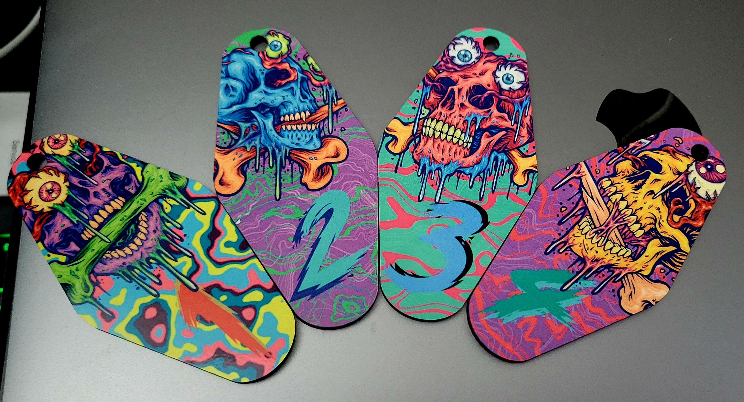 Custom MDF Disc Golf Bag Tags - Etsy