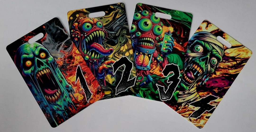 Disc Golf Bag Tags (set of 4) - Etsy