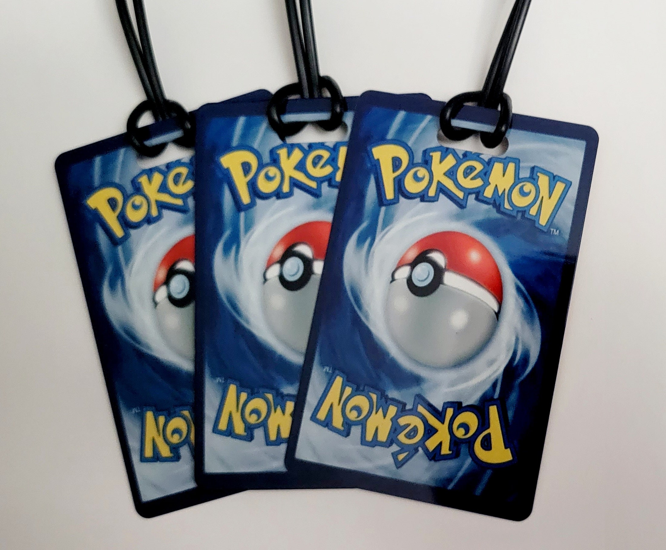 Pokemon Disc Golf Bag Tags the Big Three - Etsy