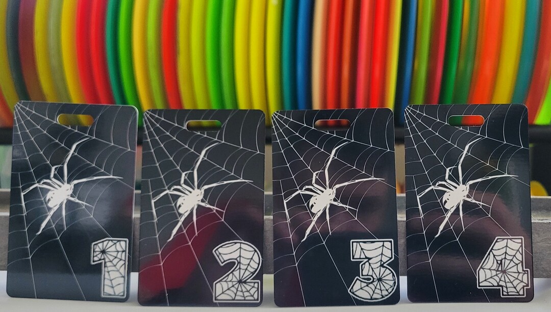 Disc Golf Bag Tags set of 4 - Etsy