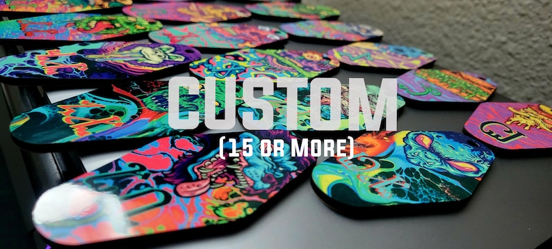 Disc Golf Bag Tags (custom Images) - Etsy