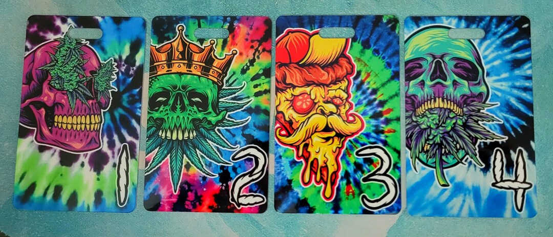 Disc Golf Bag Tags (set of 4) - Etsy