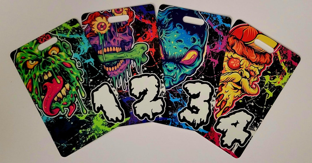 Disc Golf Bag Tags (set of 4) - Etsy