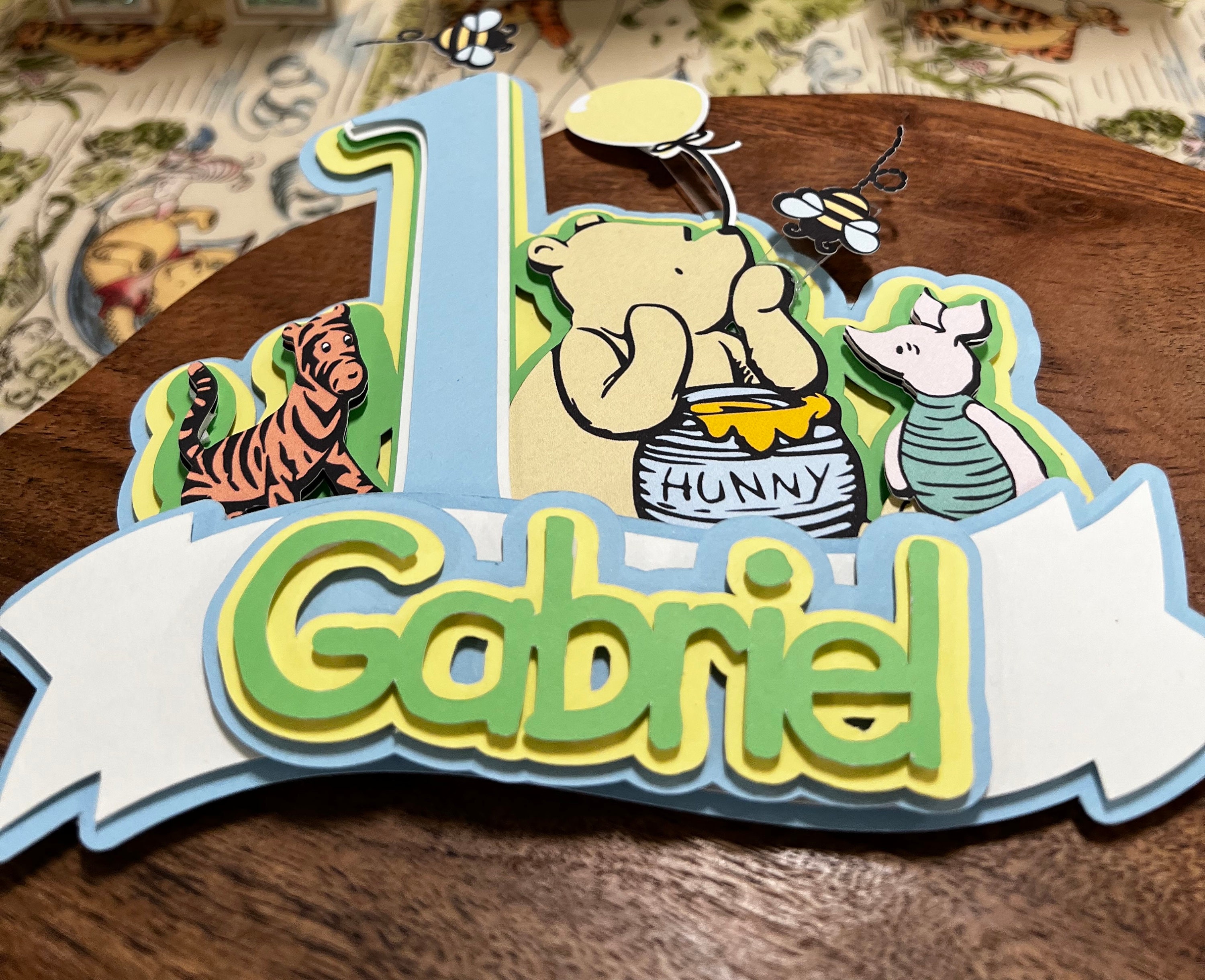 Personalized Theme Birthday Cake Topper - Etsy