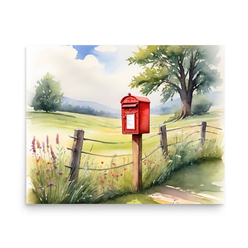 Mailbox Art - Etsy