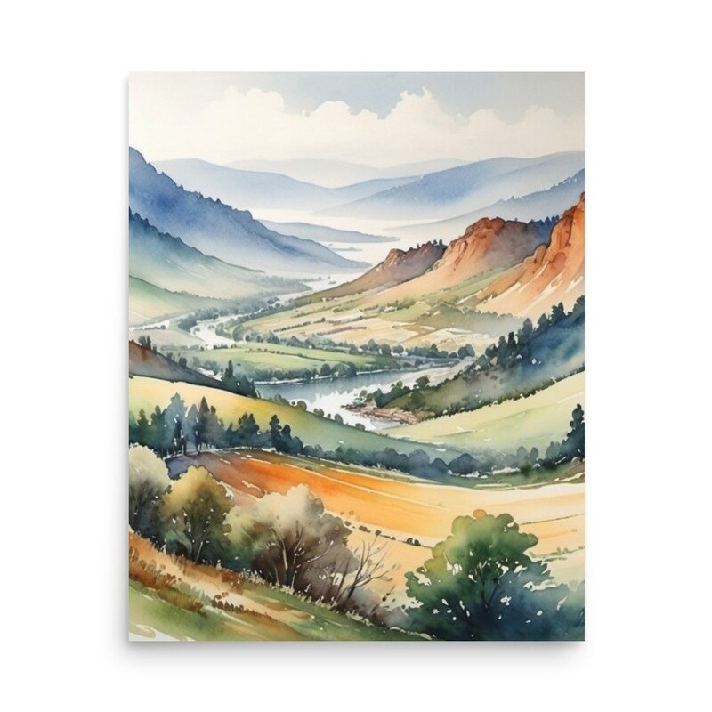 Oregon Mountain Art - Etsy