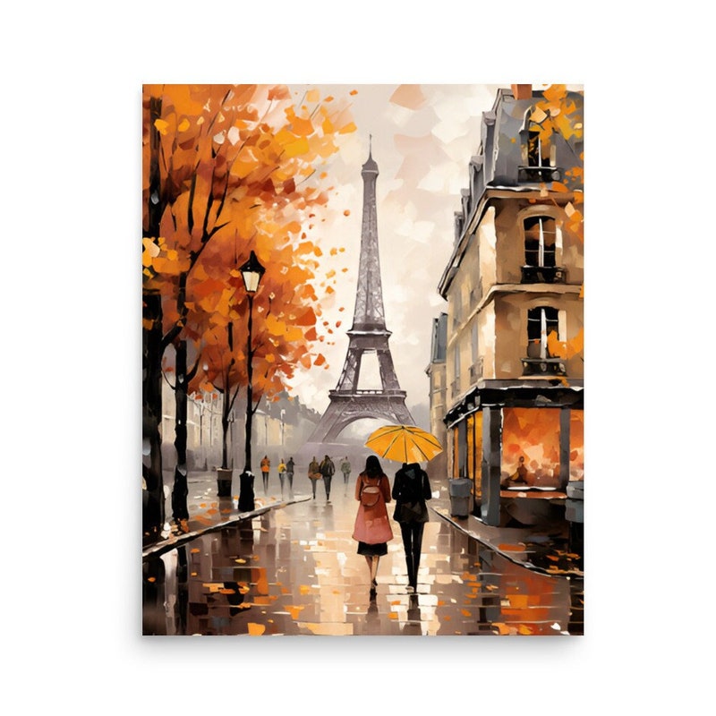 Paris in Rain Prints - Etsy UK