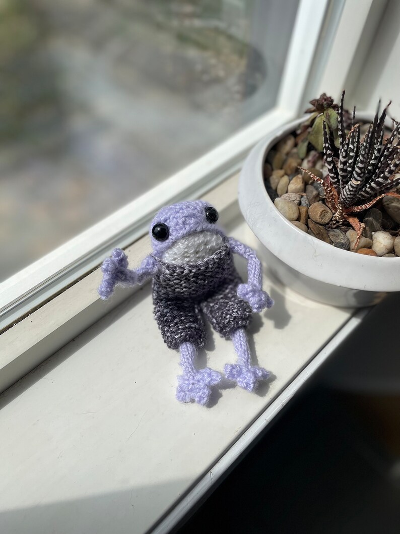 Custom Knitted Frog *OVERALLS ONLY* - Etsy