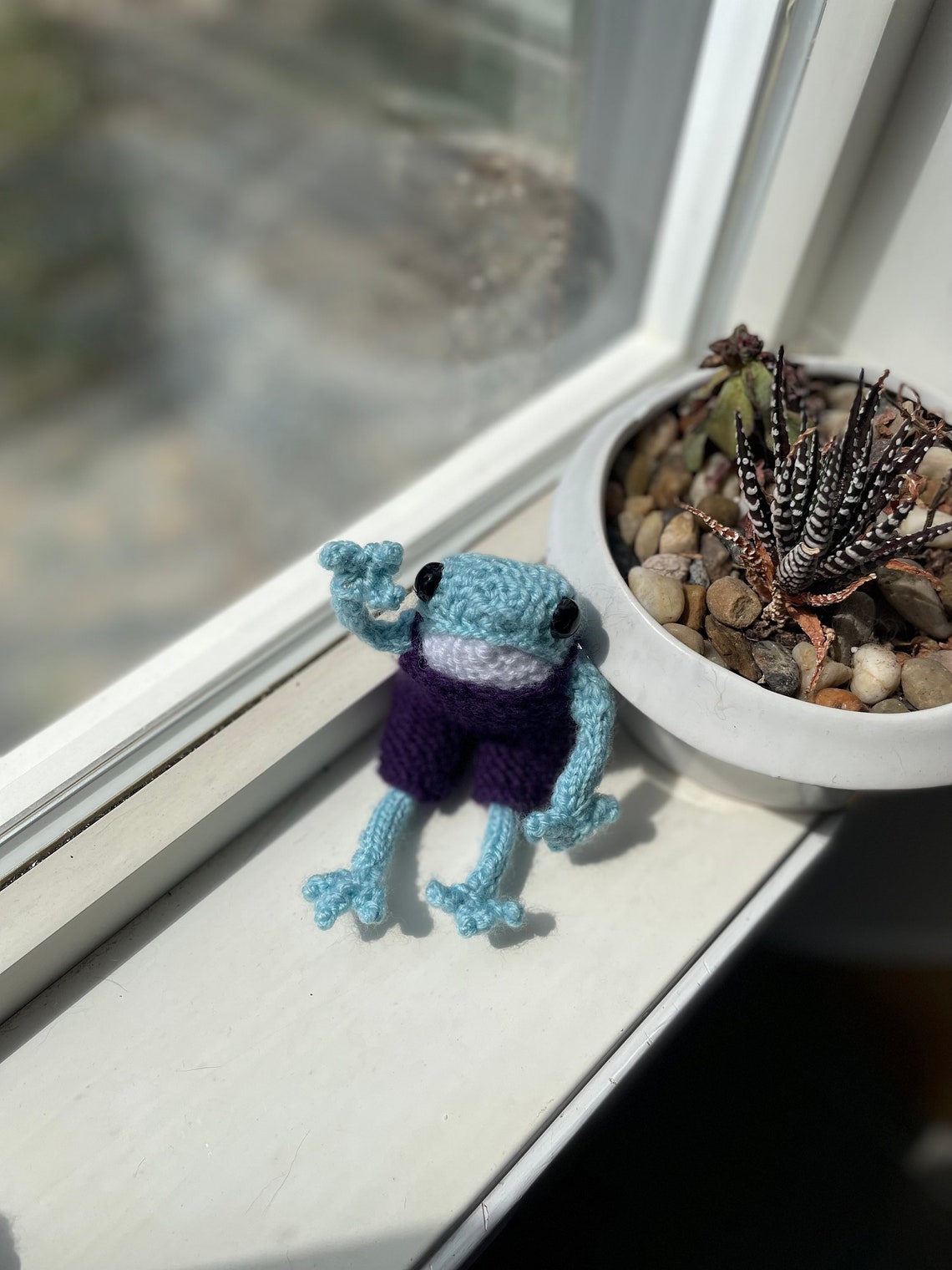 Custom Knitted Frog *OVERALLS ONLY* - Etsy