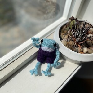 Custom Knitted Frog *OVERALLS ONLY* - Etsy
