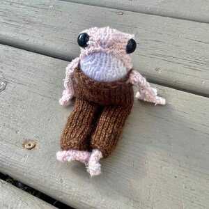 Custom Knitted Frog *OVERALLS ONLY* - Etsy