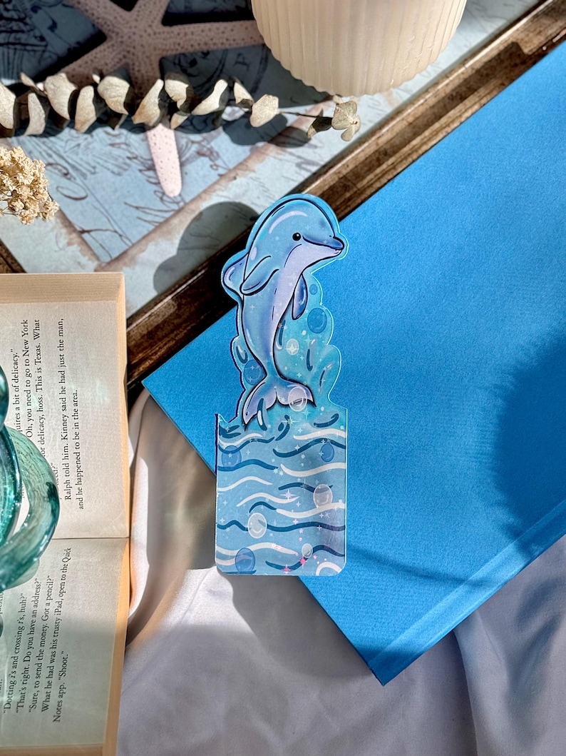 Holographic Under the Sea Bookmark Collection: Mermaid, Dolphin, Sea ...