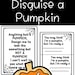 Halloween: Disguise a Pumpkin and Writing | Craft | Bulletin Board ...