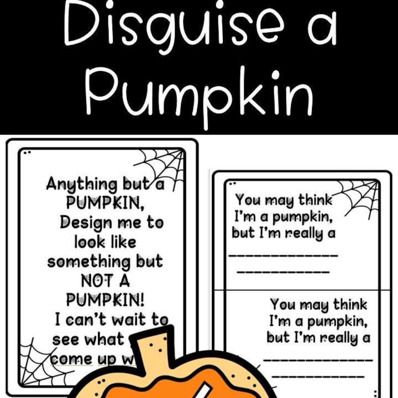 Disguise the Pumpkin Project - Etsy