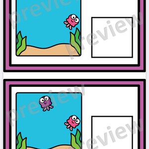 Jellyfish Counting Cards - Etsy