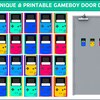 Printable Gameboy Color RA Door Decs - Etsy