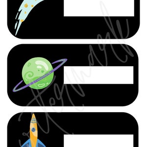 RA Space-themed Door Decs - Etsy