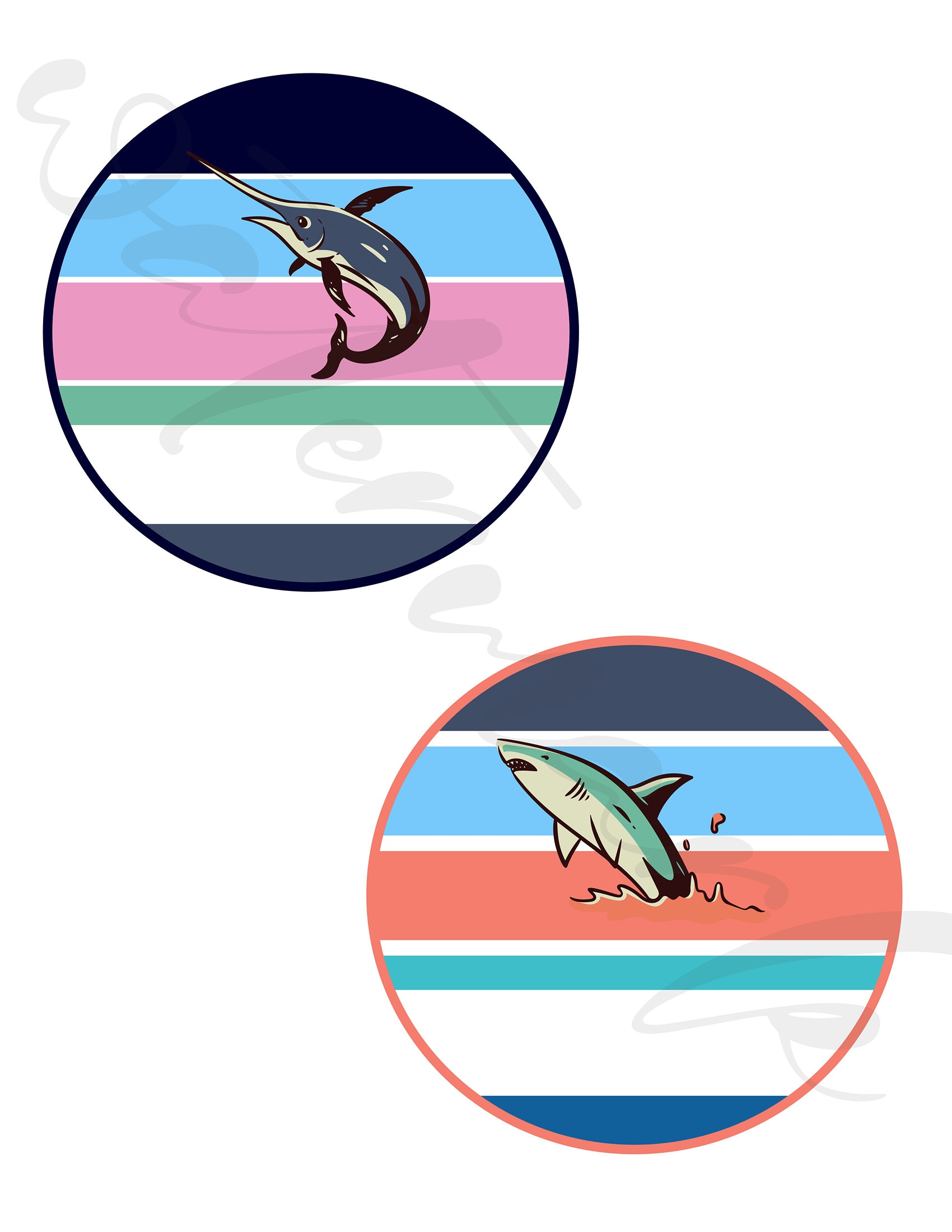 Printable 'beach & Chill' RA Door Decs, Student Name Tags - Etsy