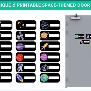 RA Space-themed Door Decs - Etsy