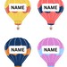 Printable RA Hot Air Balloon Door Decs - Etsy