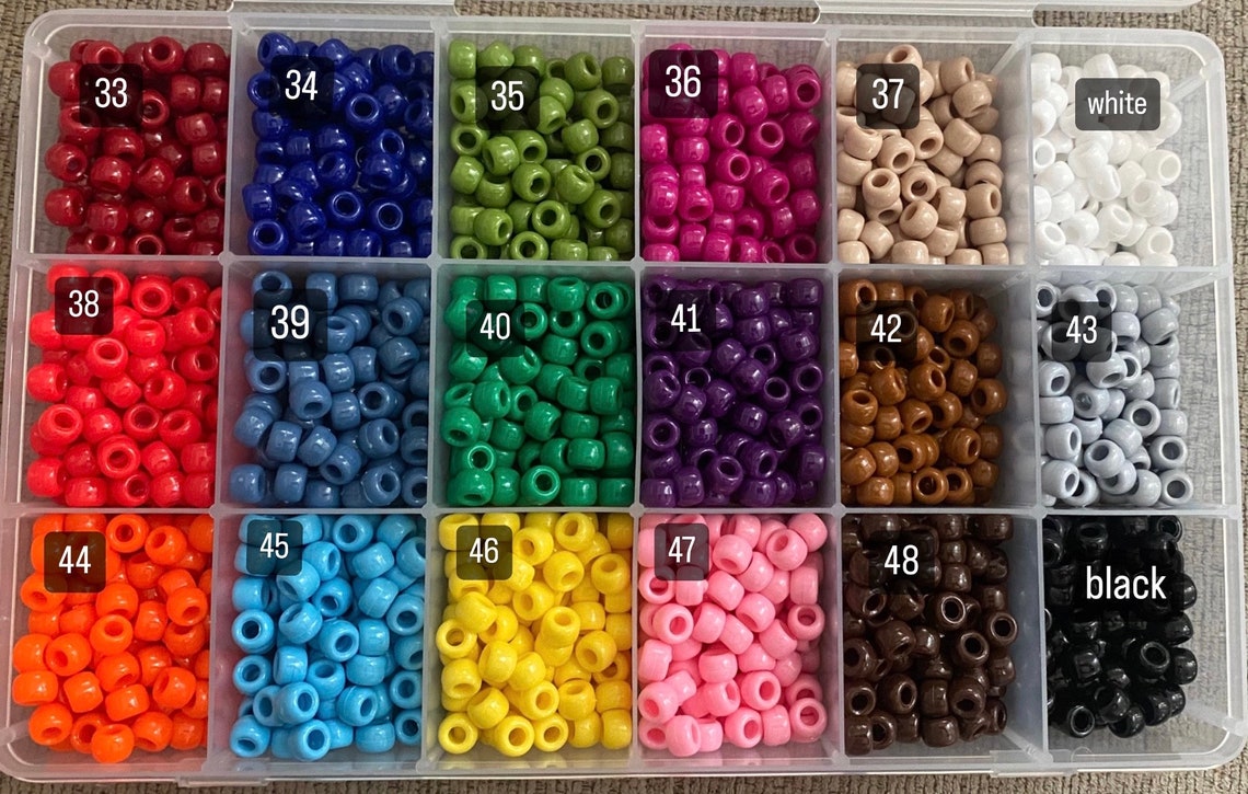 Emo Beaded Bracelet Custom - Etsy