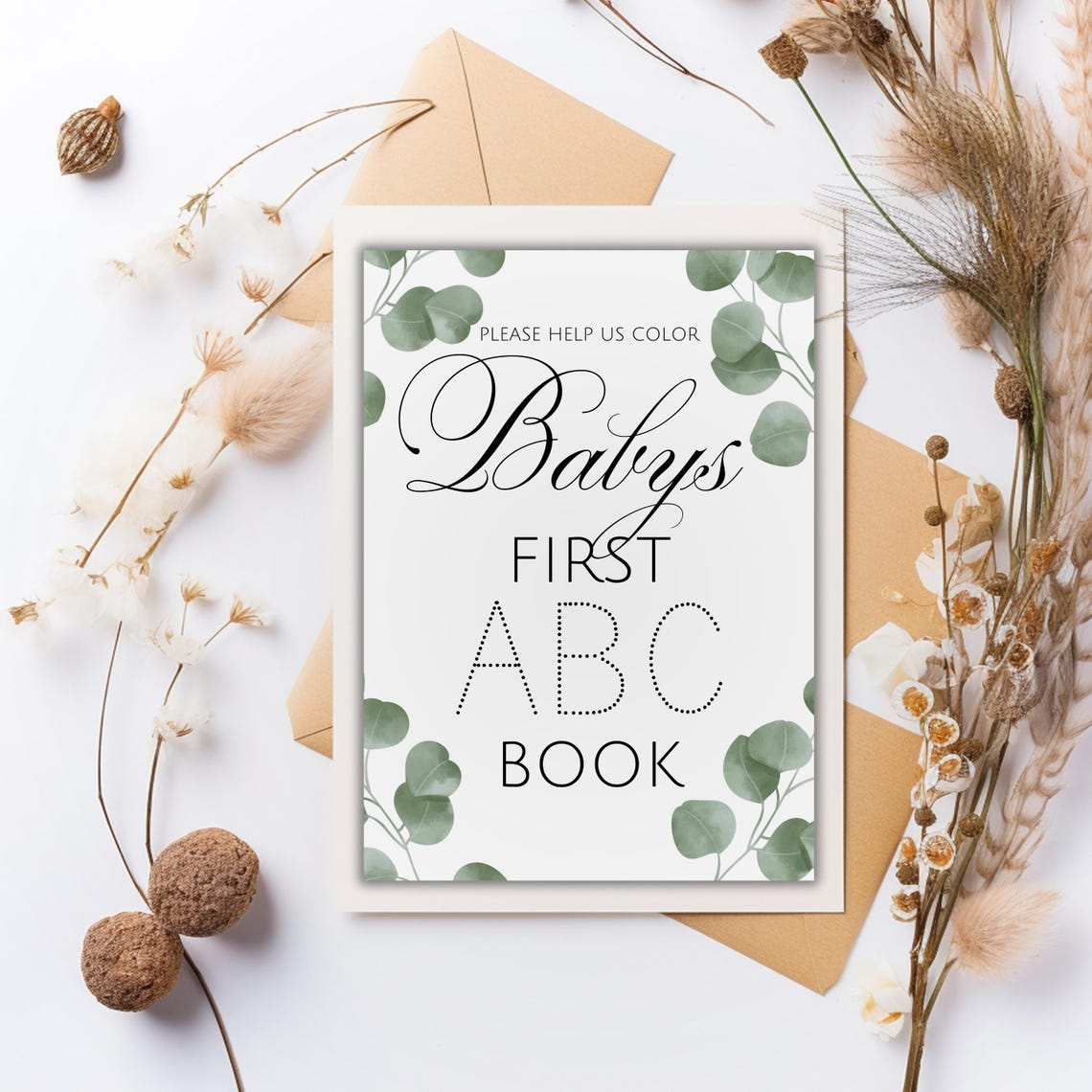 Blank Alphabet Book, Babys First ABC Book, Babys First Alphabet Book ...