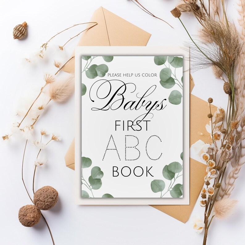 Blank Alphabet Book, Babys First ABC Book, Babys First Alphabet Book ...