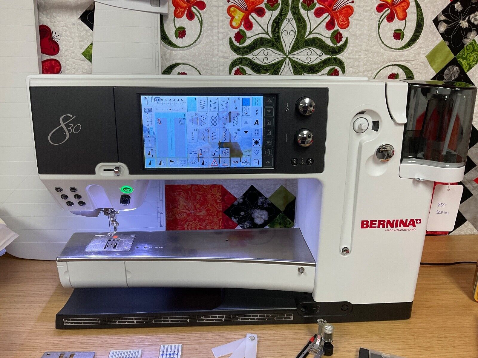 Bernina 830 Sewing/quilting/embroidery Machine With BSR Stitch - Etsy