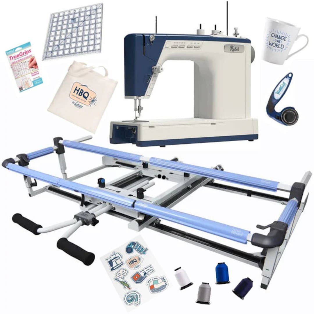 Grace Little Rebel Sewing & Quilting Machine with Grace Cutie Table Top ...