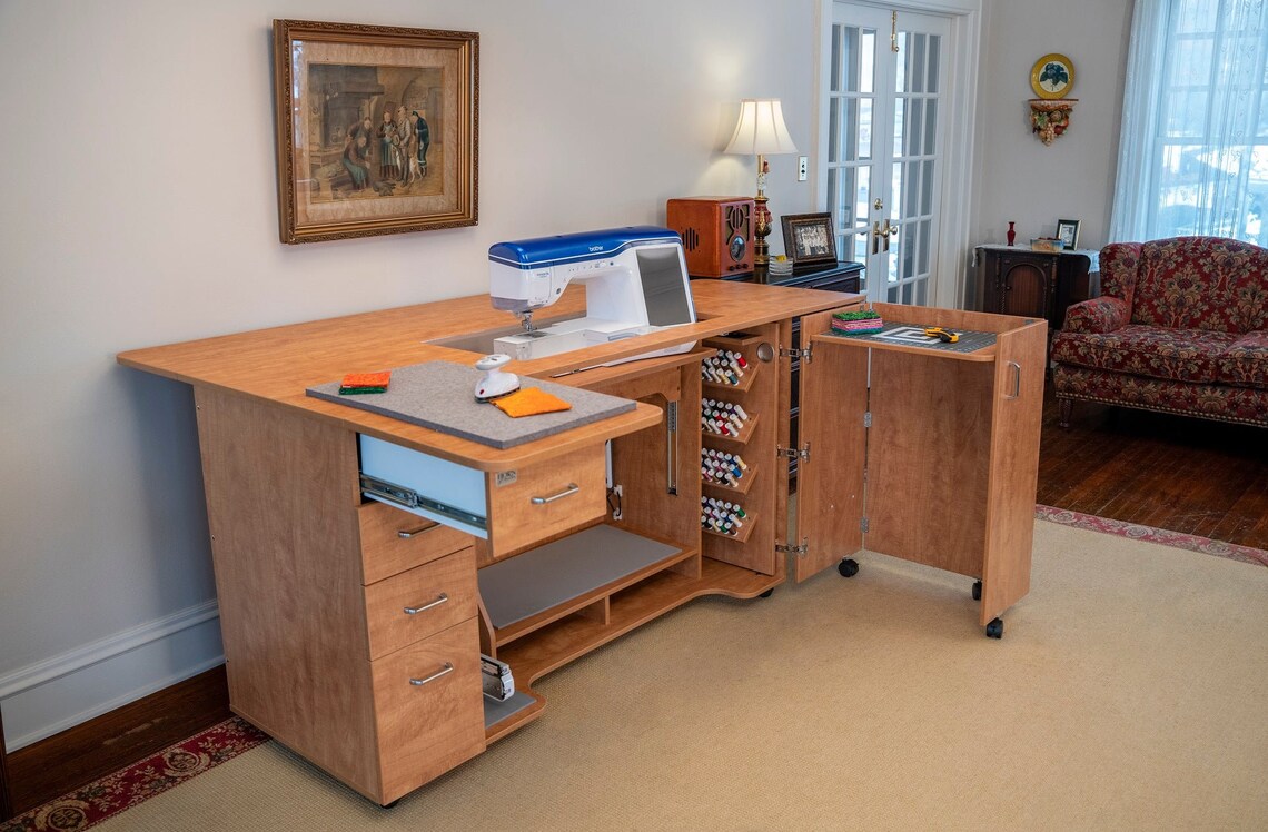 HORN 8479 TALL COMBO Sewing Quilting Table and Cabinet - Etsy