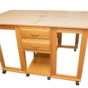 Topstitch Sewing Handmade Sewing Machine / Cutting Table - FREE White ...