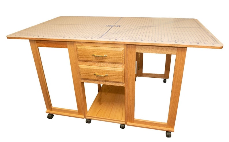 Topstitch Sewing Handmade Sewing Machine / Cutting Table - FREE White ...