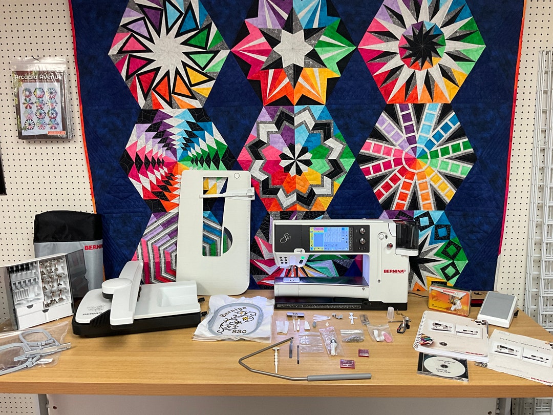 Bernina 830 Sewing/quilting/embroidery Machine With BSR Stitch ...