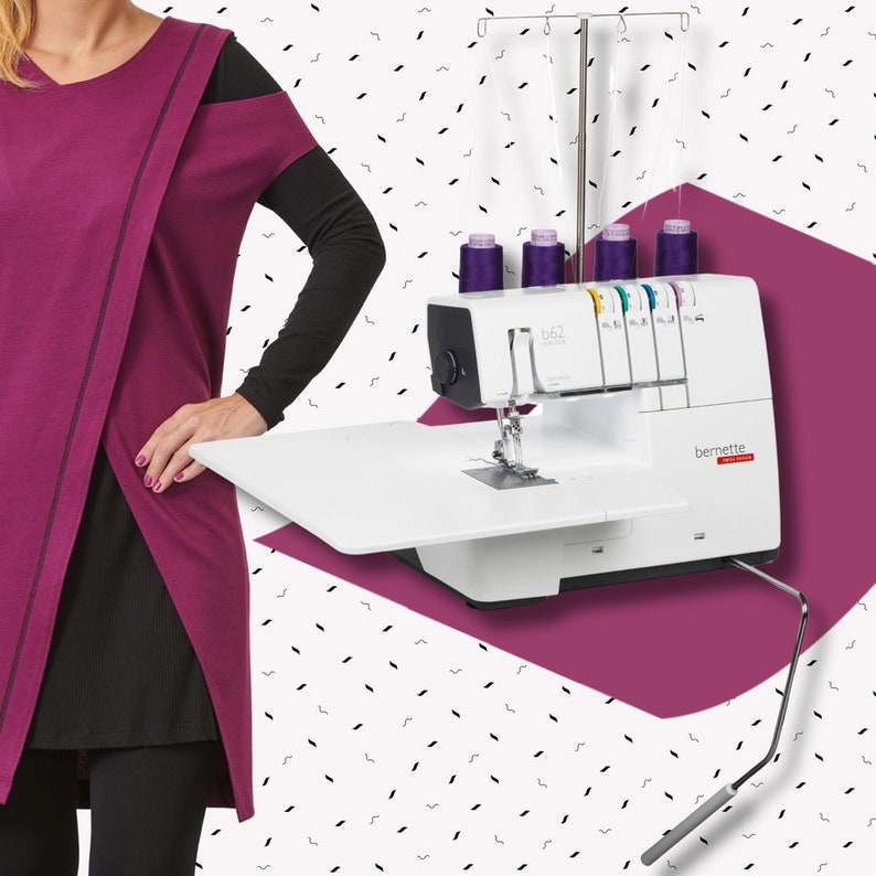 Bernette B62 Airlock Coverstitch Overlock Serger Bundle With Scissors ...
